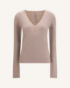 Rick Owens V-neck Weater - Pink