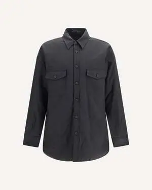 MAISON MARGIELA Wool-blend Shirt - Grey