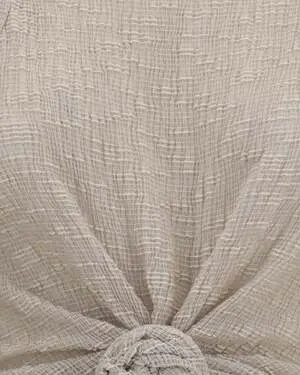 Magda Butrym Crêpe Top With Knot