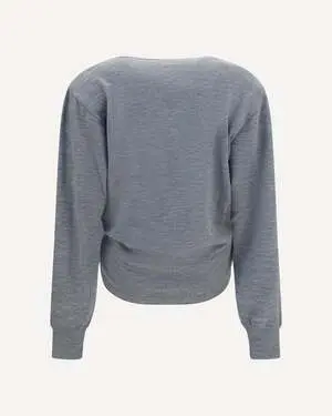 Magda Butrym Long-sleeve Knot T-shirt