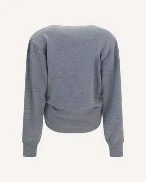 Magda Butrym Long-sleeve Knot T-shirt