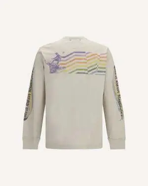GOLDEN GOOSE Long Sleeve Printed Sweatshirt
