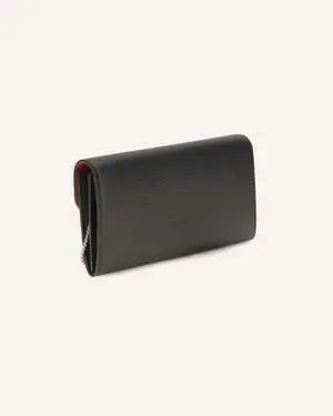 FERRAGAMO Gancini Wallet With Shoulder Strap