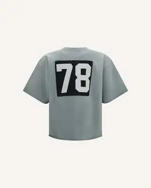 GOLDEN GOOSE Short-sleeve Sweatshirt With Back Graphic