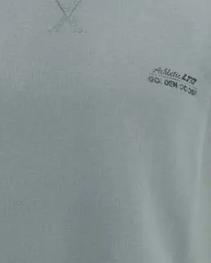 GOLDEN GOOSE Short-sleeve Sweatshirt With Back Graphic