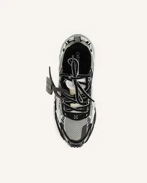 Off-White Be Right Back" Lace Up Sneakers - Grey