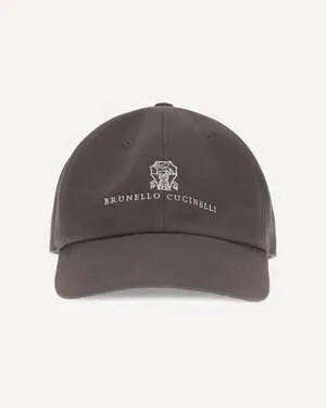 Brunello Cucinelli Logo Baseball Cap