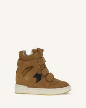 Isabel Marant Étoile High Top Sneakers - Brown