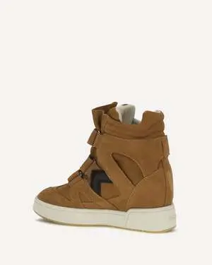 Isabel Marant Étoile High Top Sneakers - Brown