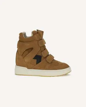 Isabel Marant Étoile High Top Sneakers - Brown