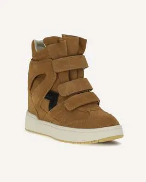 Isabel Marant Étoile High Top Sneakers - Brown