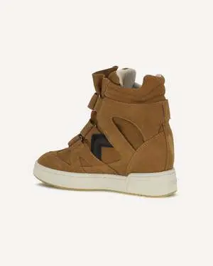 Isabel Marant Étoile High Top Sneakers - Brown