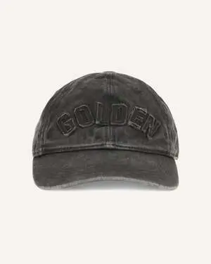 GOLDEN GOOSE Journey Baseball Cap - Grey