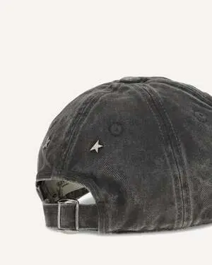 GOLDEN GOOSE Journey Baseball Cap - Grey