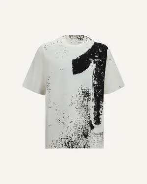 MARGIELA Number 10 Print Cotton T-shirt Mae