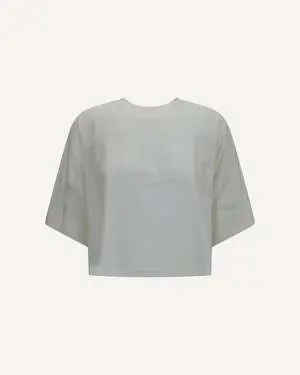 Burberry Logo Cotton T-shirt - White
