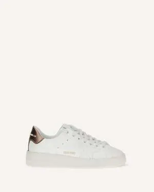 GOLDEN GOOSE Pure Star Leather Sneakers - White