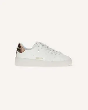GOLDEN GOOSE Pure Star Leather Sneakers - White