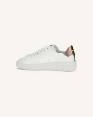 GOLDEN GOOSE Pure Star Leather Sneakers - White