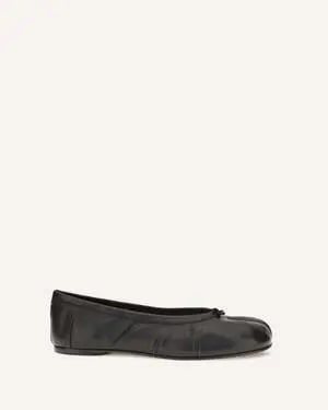 MARGIELA Maison Tabi Ballerinas - Black