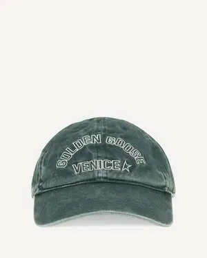 GOLDEN GOOSE Journey Baseball Cap - Green