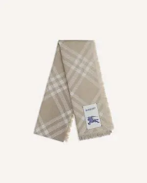 Burberry Wool And Silk Scarf