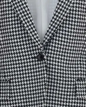 TOM FORD Houndstooth Cashmere Tailored Jacket - Multicolour