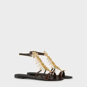 GIUSEPPE ZANOTTI Slim 2.0 Flat Sandals
