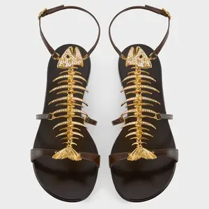 GIUSEPPE ZANOTTI Slim 2.0 Flat Sandals