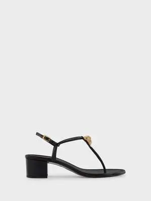 GIUSEPPE ZANOTTI Embellished Thong Sandals