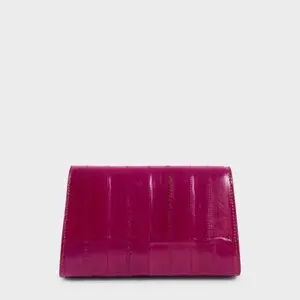 GIUSEPPE ZANOTTI Cleopatra Mini Eel Skin Clutch