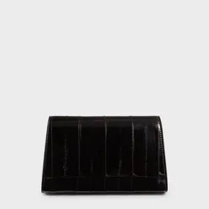 GIUSEPPE ZANOTTI Cleopatra Mini Eel Skin Clutch