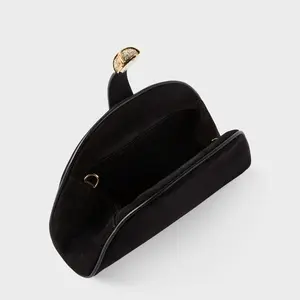 GIUSEPPE ZANOTTI Ophelia Suede Clutch Bag