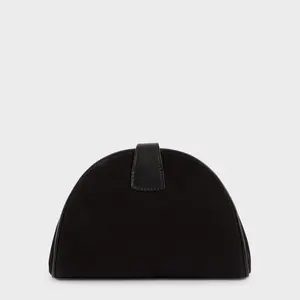 GIUSEPPE ZANOTTI Ophelia Suede Clutch Bag