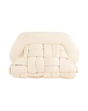 THEMOIRE Tia Handbag Ivory Recycled Fibers - White
