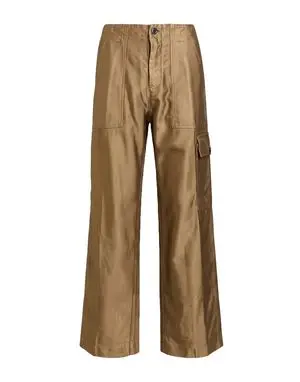 DEPARTMENT 5 Pants Camel Size Cotton, Viscose