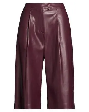 Alpha Studio Pants Burgundy Size Polyester, Polyurethane Resin - Red