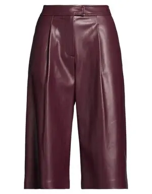 Alpha Studio Pants Burgundy Size Polyester, Polyurethane Resin - Red