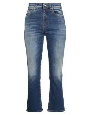 DEPARTMENT 5 Boot-cut Cropped Jeans With Stretch Fabric