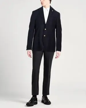 MANUEL RITZ Blazer Midnight Size Virgin Wool