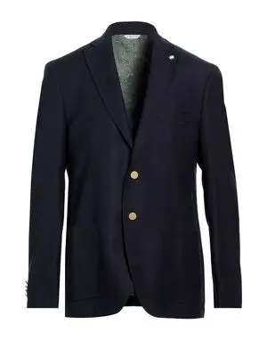 MANUEL RITZ Blazer Midnight Size Virgin Wool