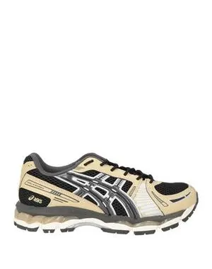 Asics Sneakers Size Textile Fibers, Synthetic Material - Black
