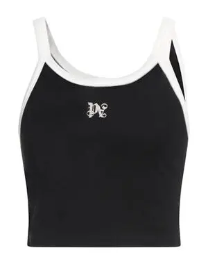 Palm Angels Top Size Cotton - Black
