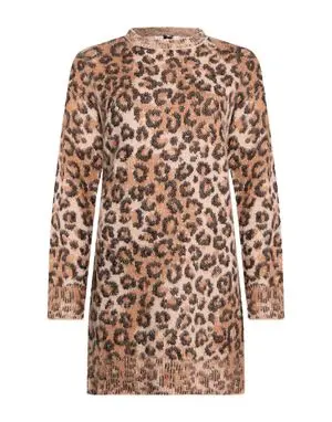NO SECRETS Mini Dress Size Polyacrylic, Polyamide, Alpaca Wool, Wool, Viscose