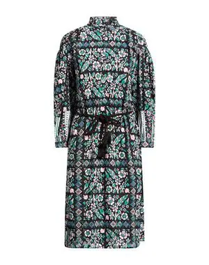 Antik Batik Midi Dress Size Cotton - Black