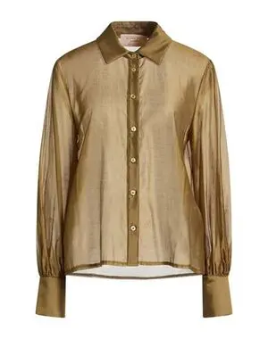 KAOS Shirt Khaki Size Lyocell, Polyester - Beige
