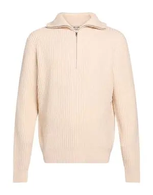 ONLY & SONS Turtleneck Dark Size Cotton, Polyester, Elastane, Wool - White