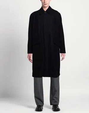 SEALUP Single-breasted Wool Blend Coat