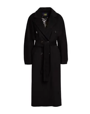 Roberto Cavalli Coat Size Wool, Polyester, Acrylic - Black