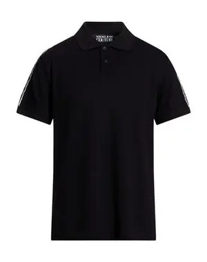Versace Polo Shirt Size Cotton, Elastane - Black